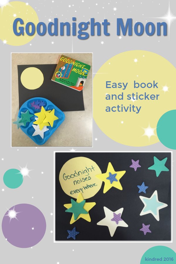 Easy children’s book and sticker craft – Kindred Inspiration