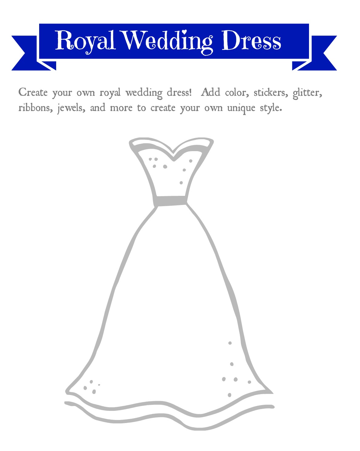 Royal wedding themed kids activities – Kindred Inspiration
