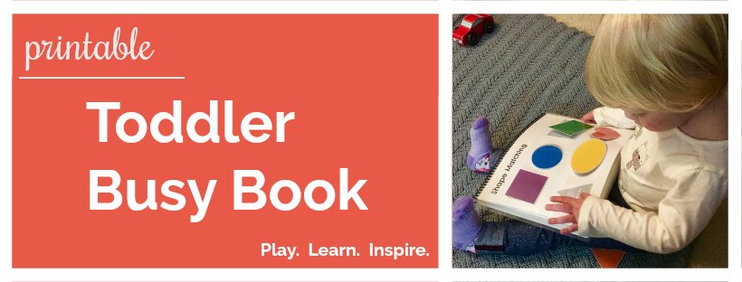 DIY First Learning Busy Book – Kindred Inspiration