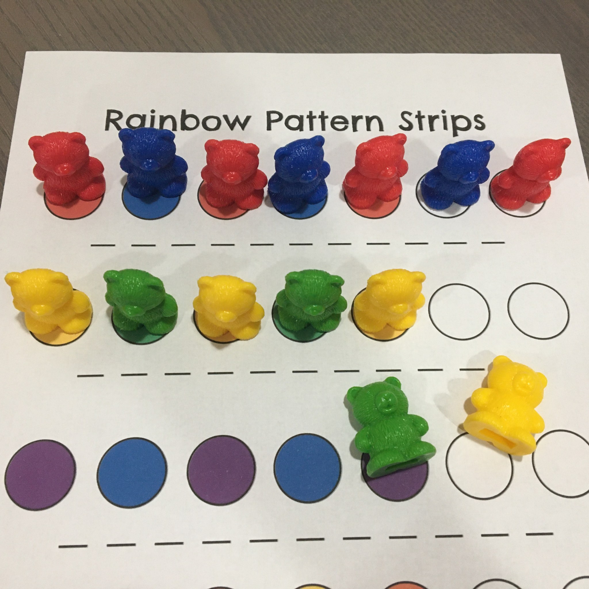 10 Rainbow Counting Bear Activities – Kindred Inspiration