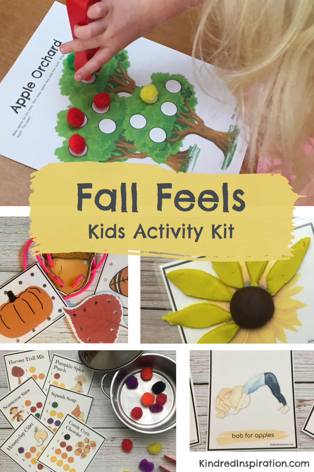 Fall-themed Printable Kids Learning Activity Kit – Kindred Inspiration