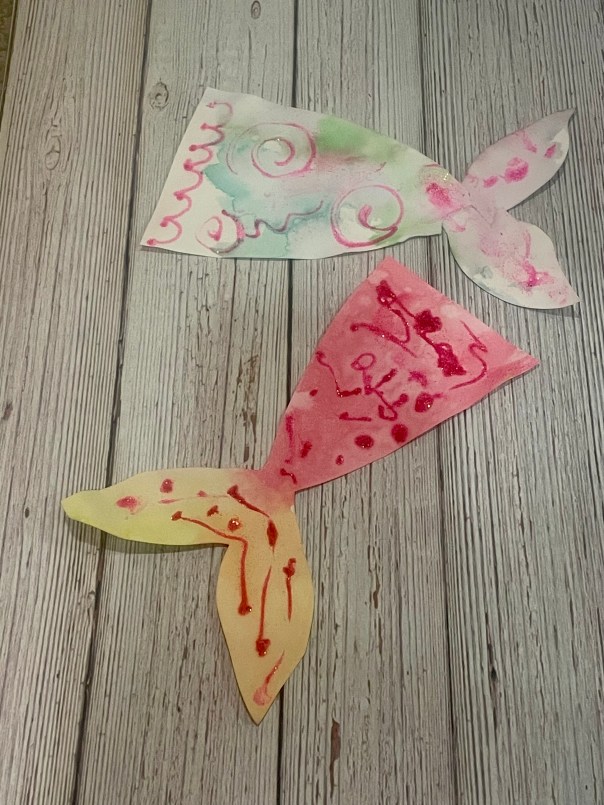 Easy Mermaid Tail Kids Craft – Kindred Inspiration